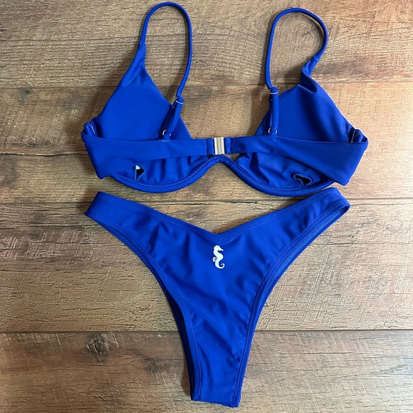 Sunny Co Clothing | Swim | New Sunny Co Clothing Blue Bikini | Poshmark